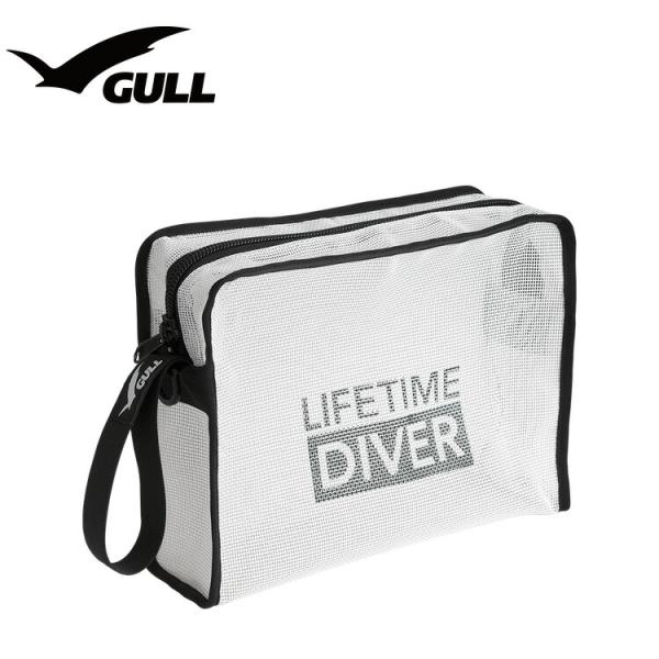 GULL ガル メッシュポーチ GB-7149B■機能 ・ラバーコーティングされたメッシュポーチアクションカメラや、ダイコン、タオルなどの小物を入れるのに便利。■仕様素材：PVCメッシュ 。
