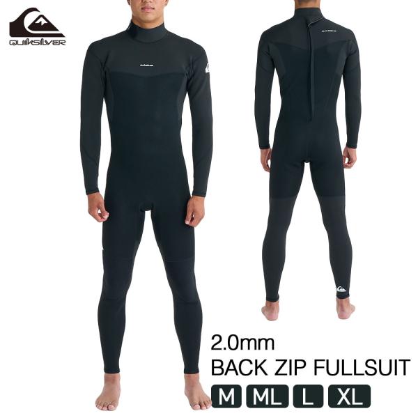【ブランド】QUIKSILVER クイックシルバー【商品名】EVERYDAY SESSIONS 2/2 BZ FL FLATLOCK【商品説明】■SYSTEM/MODEL　バックジップ フルスーツ■FUNCTION　エントリージッパーを背面...