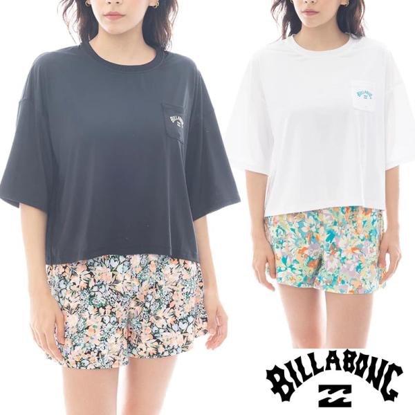 3PIECES SET BIKINI BF013808半袖Tシャツ、サーフショーツ、クロップドタンクの3点セットアンダーバストやウエストにはロゴ入りジャガードバンドをレイアウトトップスにはパットホールが内蔵され、スタイルに合わせてお好みのパ...