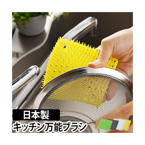 ざるや排水口などの細かい隙間の汚れ落としや、根菜の泥落としに使える万能ブラシ、プラタワフォーキッチン。【ラッピング不可】■ブランド　tidy(ティディ)■サイズ約 幅10．1×高さ1．2×奥行き10．1(cm)■重量　約 23g■素材特殊配...