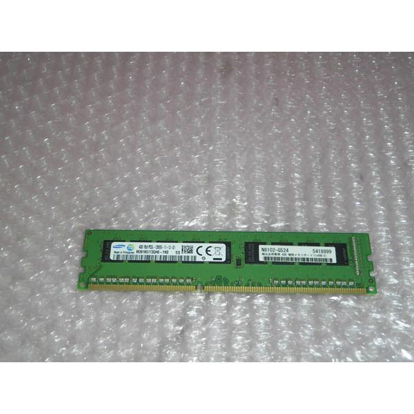 商品名:中古メモリー NEC N8102-G524 規格・容量　PC3L-12800E 4GB状態:中古品。動作確認済みです