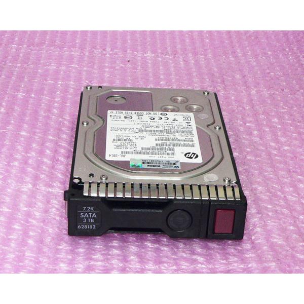 ■商品名　HP 695996-002 (MB3000GCWLU) 中古ハードディスク■規格　SATA 3.5インチ■容量　3TB 