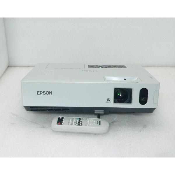 ■商品名　EPSON プロジェクター EMP-1810 / 3500lm ランプ 1,558時間  ■状態　映り良好です。右後ろ足破損(高さ調整出来ない)。■付属品: 電源ケーブル、リモコン(電池なし)のみ。その他に付属品は一切ありません。...