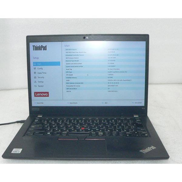 ■商品名　Lenovo ThinkPad X13 Gen1 (20T3-S3FA00)■状態/区分:  中古ノートパソコン■CPU: 第10世代 Core i5-10210U 1.6GHz  (4コア/8スレッド)■メモリー: 8GB ■H...