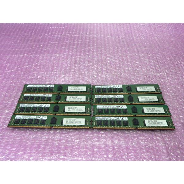 商品名:サーバー用 中古メモリー SAMSUNG M393A1G40EB1 PC4-2400T-RC1 64GB(8GB×8枚) 1R×4   状態:中古品。動作確認済みです(富士通 PRIMERGY RX2530 M2取外し)