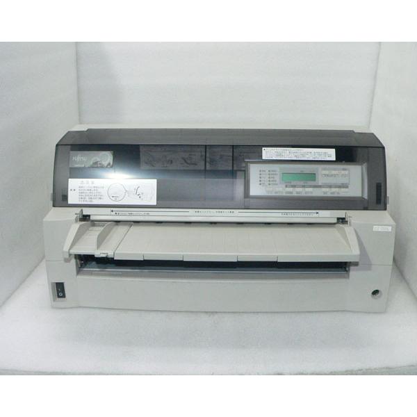 ■商品名: 富士通 ドットプリンター FMPR5420■状態:中古品。動作確認済みです。※インクリボンは現状の物をお付けします。(表示薄の為、要交換です)■外観:筐体に擦り傷、汚れがあります■付属品:電源ケーブル、手差しトレイ、前後トラクタ...