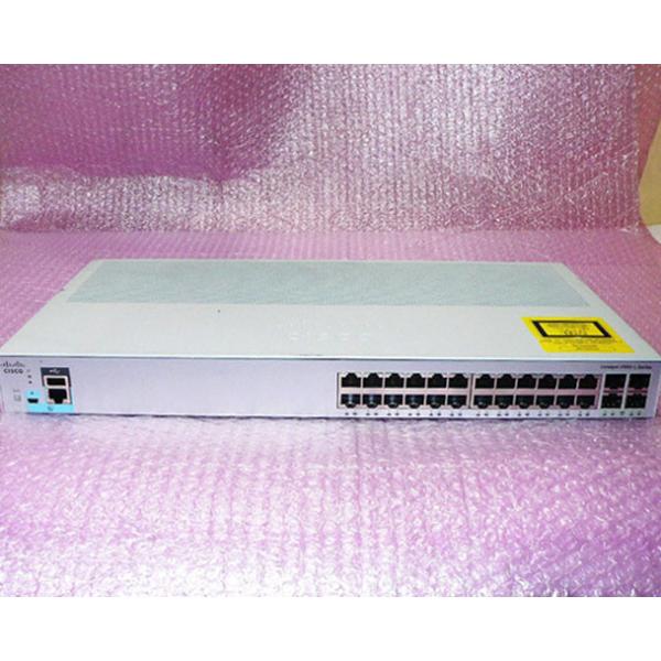 ■商品名: Cisco Catalyst 2960-L (WS-C2960L-24TS-LL V02)■動作状態:中古品。初期化済みです。■外観状態:筐体に擦り傷、汚れが多少あります■付属品:なし。本体のみでケーブル類の付属品は一切ありませ...