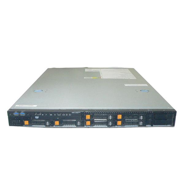 ■商品名　NEC Express5800/R110h-1(N8100-2322Y)■CPU　Xeon E3-1220 V5 3.0GHz■メモリー　12GB (8GB+4GB)■HDD　600GB×6 (SAS 2.5インチ)