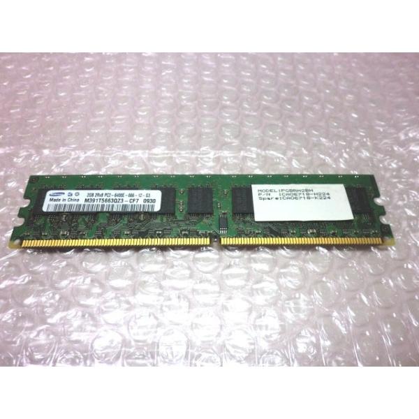 商品名:富士通 PGBRU2BH2 PC2-6400E 2GB状態:中古品。動作確認済みです