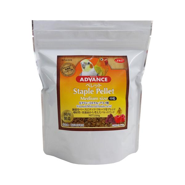 バードフードの基本素材となる雑穀をベースにナッツやフルーツをブレンドしたペレットフード。不足しがちなビタミン・ミネラル・アミノ酸と、腸内環境を整え健康をサポートする乳酸菌（フェカリス菌）をプラス。嗜好性・栄養面から考えた総合栄養食です。小・...