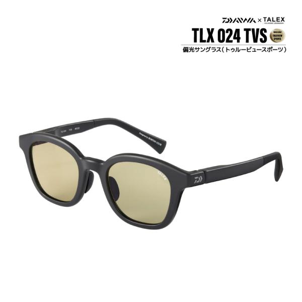 DAIWA×TALEX偏光サングラス TLX 024 TVS■品名：偏光サングラス TLX 024 TVS■レンズカラー：TRUEVIEW SPORTS（トゥルービュースポーツ）■レンズ：TALEX PPL75 Hard Multi Coa...
