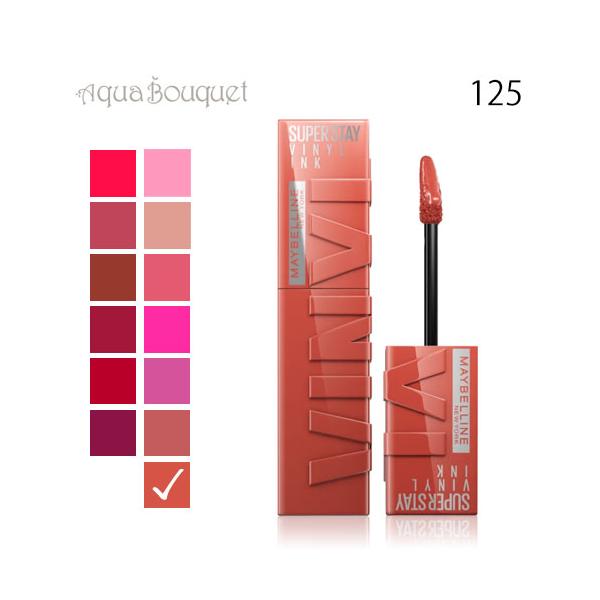 [商品名]メイベリンSPステイヴィニルインク[商品説明]シャカシャカ振ると2つの成分が混ざって色長持ち！塗りたての仕上がりが続きます。唇を包み込み、うるおい感ある仕上がりに。色・ツヤ・仕上がり、全てロック。[ご使用方法]塗布前には、ティッシ...