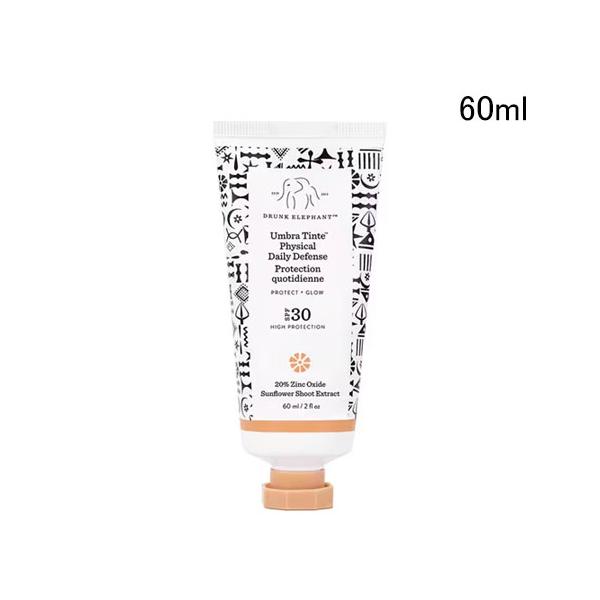 [商品名]ドランクエレファントアンブラティントフィジカルデイリーディフェンスSPF3090ml[商品説明]デイリー用日焼け止め。ラズベリーとマルラシードオイルを豊富に含むUmbraSheer(TM)は、必要な水分補給を提供し、小じわやしわを...