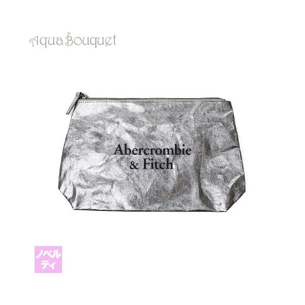 [ ブランド ] アバクロンビー＆フィッチ ABERCROMBIE &amp; FITCH[ 商品区分 ] 雑貨[ 種別 ] 化粧ポーチ[ 原産国 ] 海外製 (並行輸入品)[ 商品について ] #まさかの紙とアルミで出来たポーチ#マチ広で...