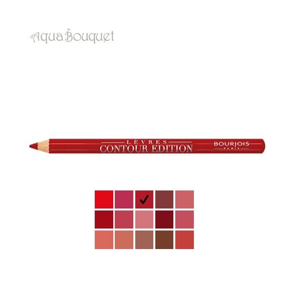 [商品説明]完璧なリップルックの秘訣は何でしょう？もちろん、ライナーです。シアバターとグレープシードオイルを配合したブルジョワのコントゥールエディションリップペンシルは、非常になめらかでブレンドしやすいテクスチャーと快適な使用感が特徴です。...