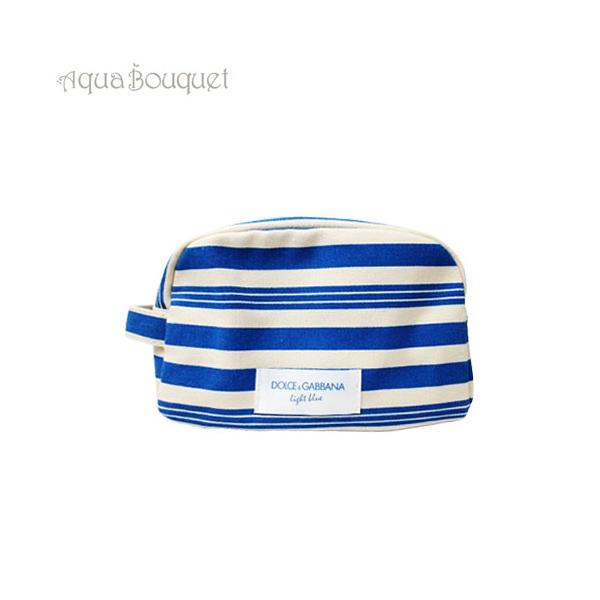 [ ブランド ] ドルチェ＆ガッバーナ DOLCE&amp;GABBANA[ 商品区分 ] 雑貨[ 種別 ] 化粧ポーチ[ 原産国 ] 海外製 (並行輸入品)[ 商品について ] #持ち手つきのスマートなデザイン#キャンバス地とボーダーが爽...