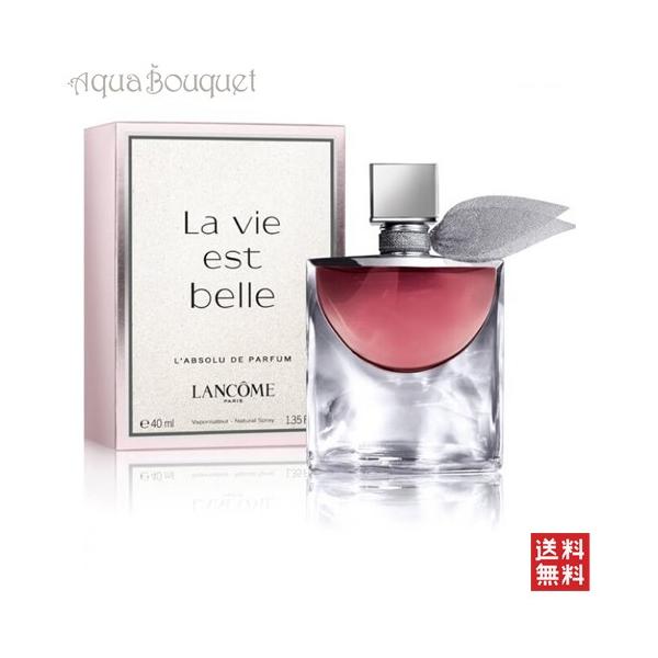 [商品名]ラヴィエベルLAVIEESTBELLE40mlラブソリューオードパルファムL'ABSOLUDEPARFUM[商品説明]ランコムは2012年にLAVIEESTBELLEを立ち上げました。その後、2013年のLAVIEESTBELLE...