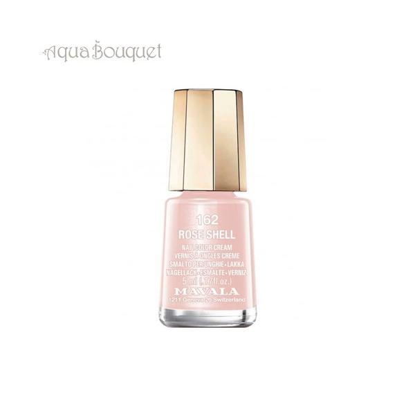 MAVALAMINI COLOR VERNIS 162 ROSE SHELL空想や気分に合わせてくれるミニヴェルニMAVALA。赤、ピンク、オレンジ、または茶色、無限の色合の範囲から選べます。いつでもどこでも使える小さなサイズで持ち運びがと...