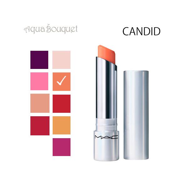 [商品名]マックグロープレイテンダートークリップバーム[商品説明]洒落っ気と血色感を両立した、M・A・Cならではのリップバーム。唇の水分量次第でひとりひとり異なるカラーに変化し、あなただけのカラーに。頬骨につけることでツヤと血色感を与えるチ...