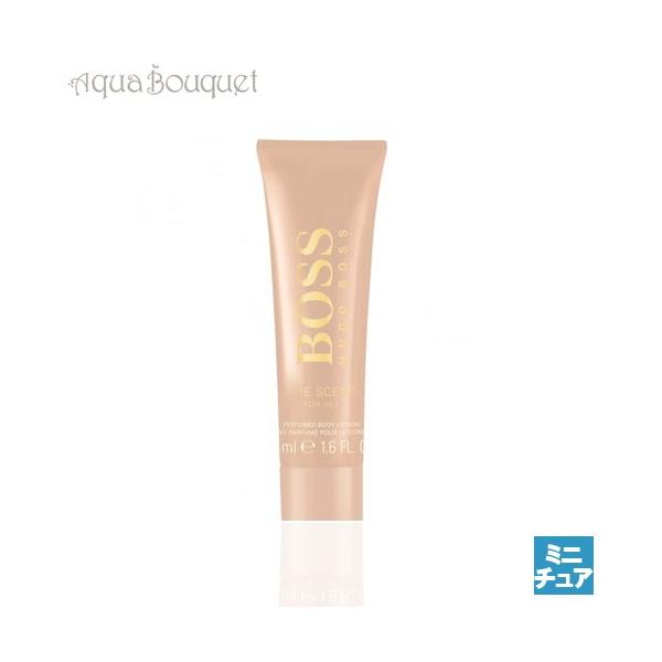 [商品名]ボスザセントフォーハーボディローション50ml[商品説明]ピーチを基調としたフルーティフローラルのフレッシュでモダンな洗練された香り。強さとしなやかな女性らしさを兼ね備えた現代女性のイメージです。[香り]香調：フルーティ・フローラ...