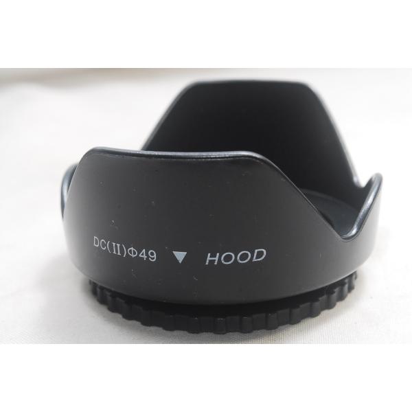 花形レンズフード SP(II) 口径49mm 一眼レフ ねじ込み式カメラレンズ 保護 Canon Nikon Pentax OLYMPUS 対応です♪しかも新品未使用品です！最落無し、即決価格で売り切りしまーす！！お見逃しなく！！【レンズフ...