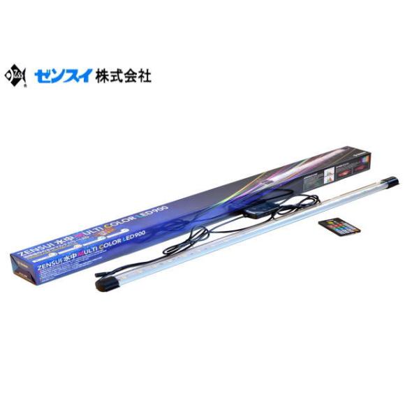 商品名 ゼンスイ水中マルチカラーLED900簡単操作の水中マルチカラーLED水草育成向きの波長、生体が綺麗に映える光5色のLED素子を搭載！単色でも組み合わせでも使用可能室用的な5色はリモコンのワンタッチカラーボタンで簡単点灯魚が綺麗に見え...