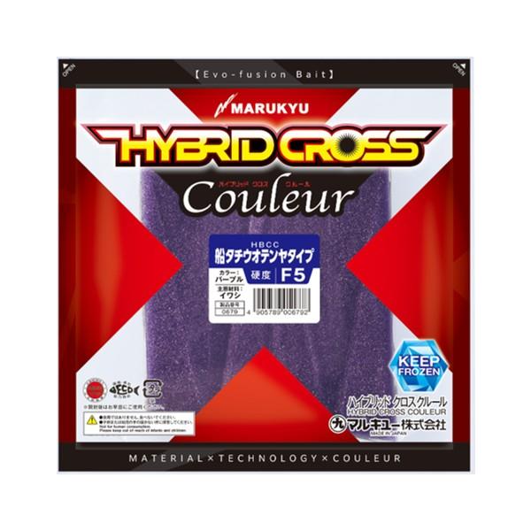 ■ハイブリッドクロスより≪船タチウオテンヤ用≫に【クルール】新発売！■内容量：１パック ８本入り　■硬さ(Ｆ度) も３種類 同時発売。時期・時合いにより使い分けてください。■身質やサイズにバラツキがない。■魚のアタックなどで形が崩れてしまっ...