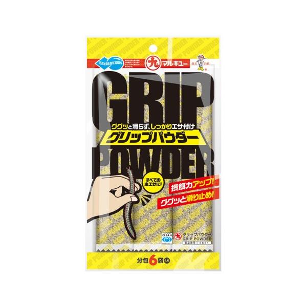 ■ググッと滑らず、しっかりエサ付け■イソメ（青虫）、ジャリメ（石ゴカイ）、イワイソメ（マムシ・本虫）、チロリ（東京スナメ） 、コガネムシ（青コガネ・赤コガネ） など、すべての虫エサ特有のヌルつき感を抑えるための専用滑り止め粉。■使い方は簡単...