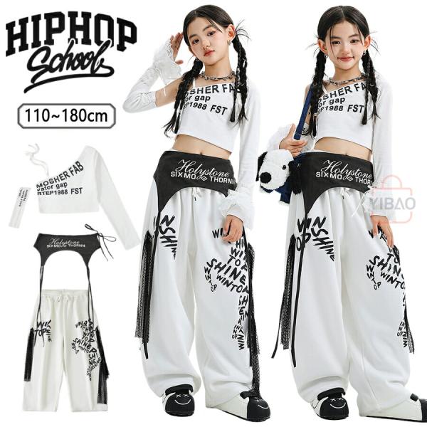 商 品 詳 細商品内容単品ORセット商品仕様生地：ポリエステル、その他商品サイズ具体的なサイズは写真をご覧ください。関連キーワード：ダンスの発表会やコンテストなどのチーム衣装としておすすめ★ Yibaoダンス衣装 キッズ ガールズ セットア...