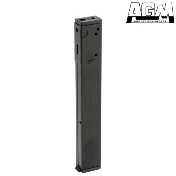 ・メーカー：AGM・材質：メタル・重量：約192g・サイズ：全高 約235mm、左右幅 約21.1mm、前後幅 約34.1mm・装弾数：120発 スプリング給弾式・対応商品：S&amp;T Beretta M12S電動ガン、AGM MP40...