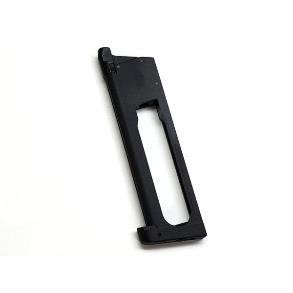 ※店頭とWEB SHOPでは販売価格が異なる場合がございます。CARBON8(カーボネイト)製 M45 CQP/DOC CO2 ブローバック専用スペアマガジン。装弾数 26発