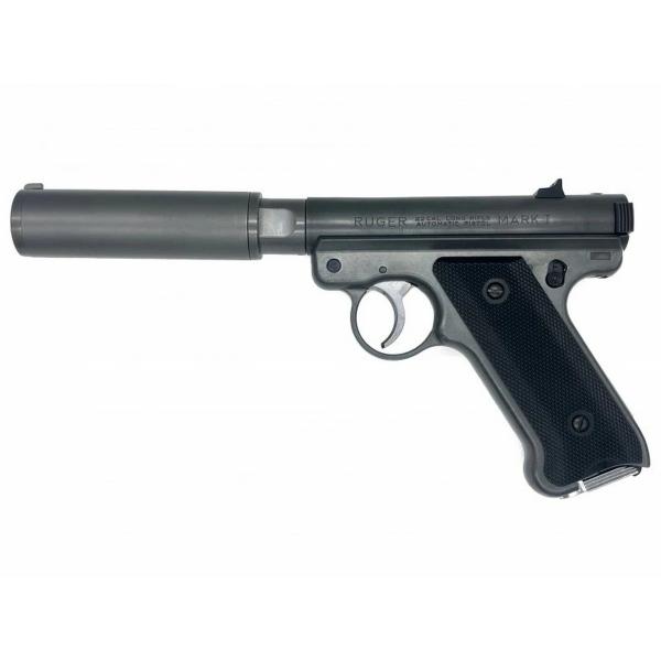 メーカー：マルシン「Mk1 Assassins」待望のボルト可動化で、コッキングアクションが可能！暗殺者専用サプレッサーを取り付けた"プロフェッショナル"の22口径拳銃『アサシンズ』【新規】ボルトの可動化により従来通りのダブルアクションとト...