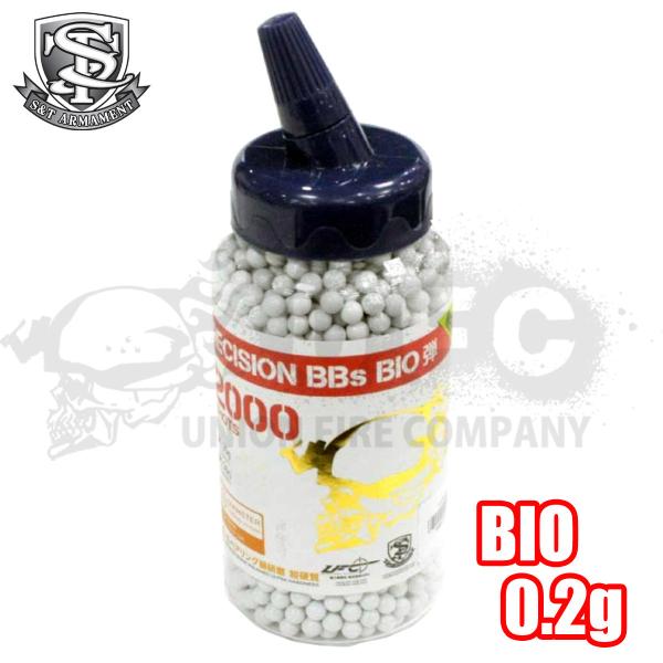 ※店頭とWEB SHOPでは販売価格が異なる場合がございます。●メーカー：S&amp;T●メーカー品番：STBBB020KG●重量：0.20g●材質：生分解プラスチック●規格：6mm BB弾●直径5.95mm （公差±0.01mm以内を実現...