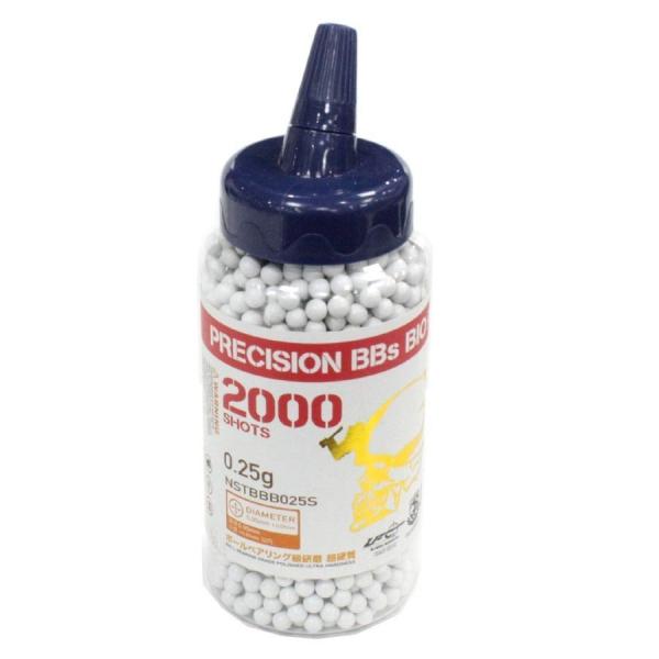 ※店頭とWEB SHOPでは販売価格が異なる場合がございます。■メーカー：S&amp;T■重量：0.25g■カラー：ホワイト■材質：生分解プラスチック■規格：6mm BB弾