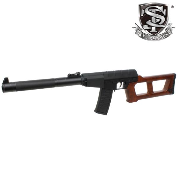 ・メーカー：S&amp;T・本体材質：木製/メタル・全長：約945mm・重量：約2810g・付属マガジン装弾数：80連 スプリング給弾式・コネクター形状：タミヤコネクター（対応バッテリー：7.4V Lipoバッテリーセパレートタイプ）　ST...
