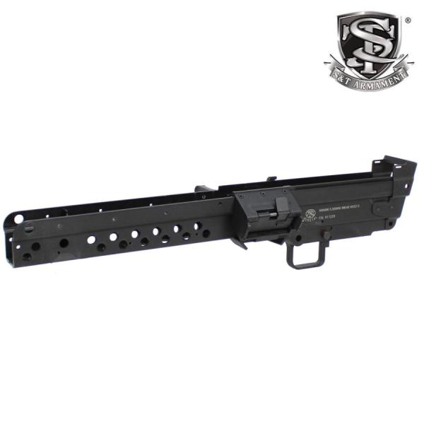 ・材質：ナイロンファイバー・サイズ：522mm*120mm*130mm・重量：約520g・総重量：約532g・対応機種：S&amp;T MK46電動ガンシリーズ※取付及び動作の際、ご自身で調整・加工が必要な場合がございます。