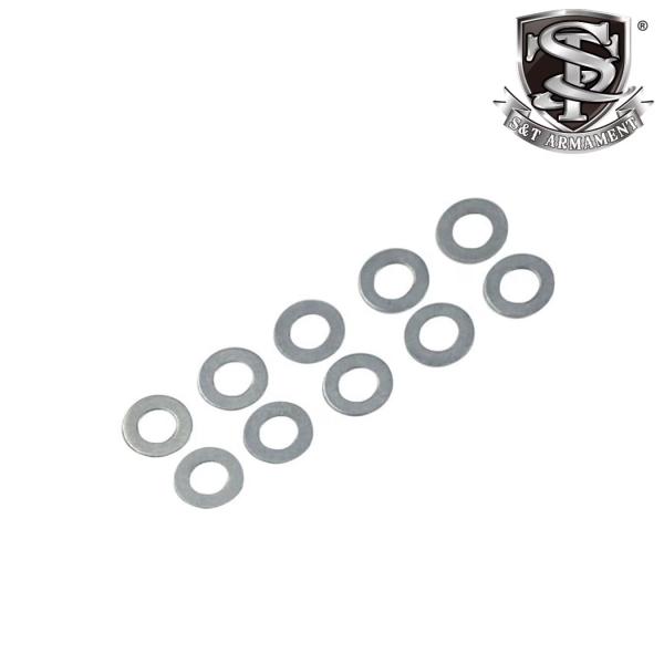 ・メーカー：S&amp;T・商品寸法（縦×横×高さ）：5.9mm×3mm(外径×内径)・対応商品メーカー・機種：電動ガン用メカボックス電動ガンのメカボックスなどのクリアランス調整に使用※取付の際、調整・加工が必要となる場合がございます。