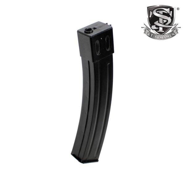 ・メーカー：S&amp;T・スプリング給弾方式・材質：スチールプレス※取付の際は加工が必要な商品です。※スプリングマガジンには120発以上のBB弾を装填しないようにしてください。（対応本体）・S&amp;T PPSH-41 フルメタル&am...