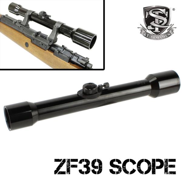 ・メーカー：S&amp;T・スコープ全長：約276mm・スコープチューブ径：φ約26.5mm・対物レンズ径：φ約28.5mm・接眼レンズ径：φ約32.1mm・倍率：4倍・レティクルパターン：添付画像参照