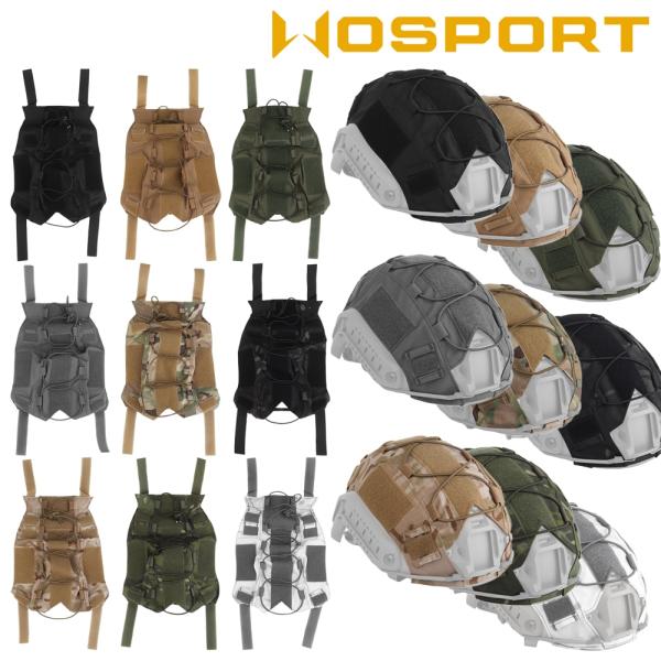 OPS CORE FASTタイプのヘルメットに使用できるカバーになります。パッチ、ナイトビジョンアクセサリー、ストロボなどの対応するアクセサリーを取り付けることができます。・材質：コーデュラ・重量：約94g・総重量（パッケージ込み）：約95...