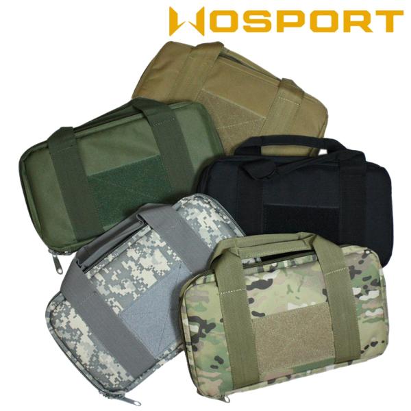 ・材質：ナイロン大型のソフトタイプハンドガンケースです。中型オートまでなら2本、大型オートや6インチまでのリボルバーなら1本収納できます。