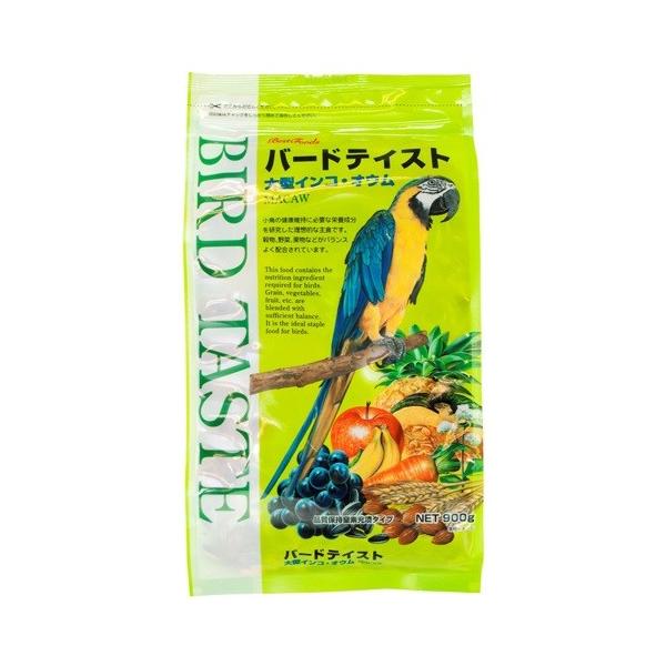 大型インコ、オウム専用に大好きなフルーツ・アーモンドとヘルシーなサフラワー・オーツ麦をブレンドしました。嗜好性をそこなわずバランスの良い主食に仕上げました。【原材料】ヒマワリ、圧ペントウモロコシ、オーツ麦(皮付き)、サフラワー、パイン、そば...