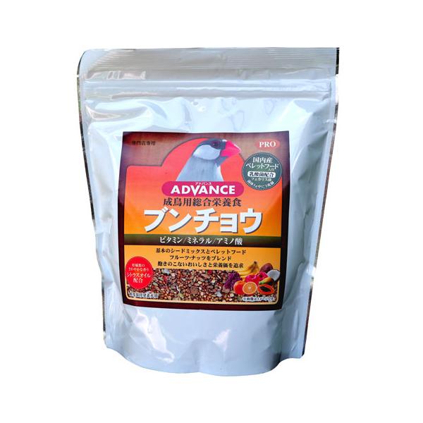 飽きのこないおいしさと栄養価を追求したブンチョウのための総合栄養食です。ブンチョウの好む5種類の素材を中心とした基本のシードミックスにペレットフード、ドライフルーツ・ナッツをブレンド。シードだけの食事では不足しがちなビタミン・ミネラル・アミ...