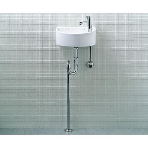 狭小手洗シリーズ手洗タイプ（丸形）寸法：300×200×126一般地・寒冷地共用【仕様】■ハイパーキラミック壁給水・床排水：AWL-33(S)床給水・床排水：AWL-33(S)-S■アクアセラミック壁給水・床排水：YAWL-33(S)床給水...