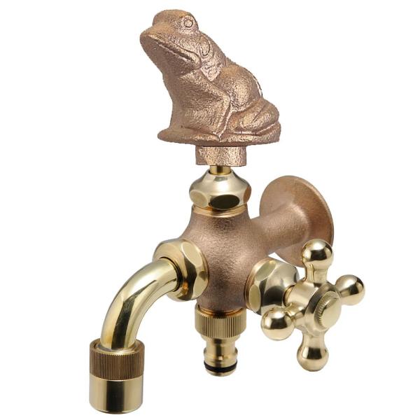 ●色：鋳肌●給水口内径：Φ13●材質：（本体）青銅（ハンドル）青銅・黄銅●固定こま●泡沫アダプター・ワンタッチニップル付※写真はイメージ画像となります。詳細はメーカーホームページ・カタログ等でご確認をお願いします。