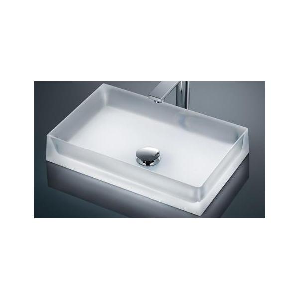 ※注文生産品のため、納期約1週間かかります。立水栓セットMR710 + TLG04102J壁給水洗面器：500×320×90深さ：96※オーバーフロー穴がないため、水をためられません。【セット内容】クリスタルボウル　MR710立水栓　TLG...