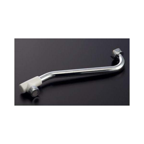 TKJ30型用　自在スパウト220mm（袋ナットスパウト）※整流キャップ付き接続ねじW26山20●対象商品（ ）は旧型(TKJ20B)、(TKJ30型)φ16の吐水口の水栓に、取り付けられます。スパウトの先端が70mm上がっているため、吐水...