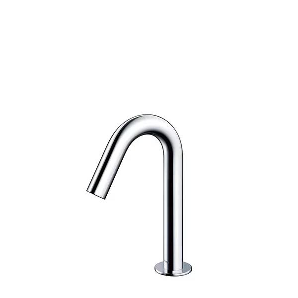 TOTO アクアオート（自動水栓）コンテンポラリタイプSサイズ台付自動水栓　AC100Vタイプ■サーモスタット混合水栓■高温出湯規制■吐水流量[L/分]：2L■ソフト（泡まつ）吐水■ワンプッシュなしスパウト部　TLE26006J機能部　　T...