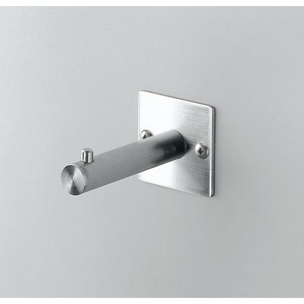 シングルフック荷物の滑り落ちを防ぐストッパー付サイズ：50×86×50材質：ステンレス製