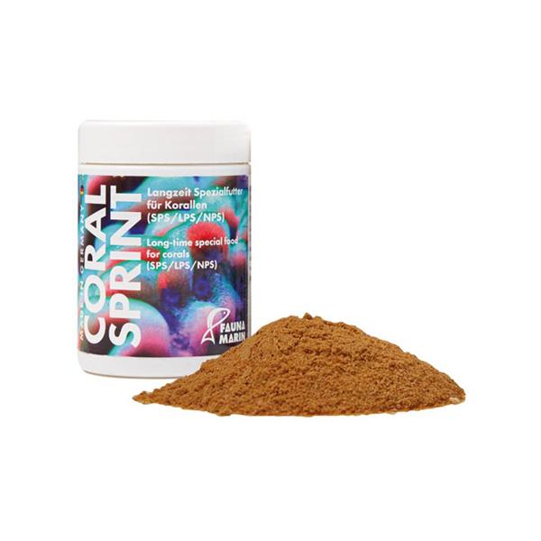 メーカー：Fauna Marin ファウナマリンコーラルスプリントは長年の経験から誕生したコーラルフードです。厳選した素材の使用はもちろんの事ですが、低栄養塩化している水槽にも対応した配合になっている事です。SPS/LPS/NPS( 陰日性...